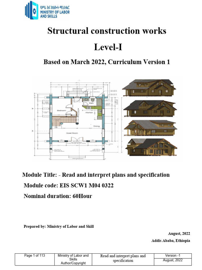 M04 Read and Interpret Plans | PDF