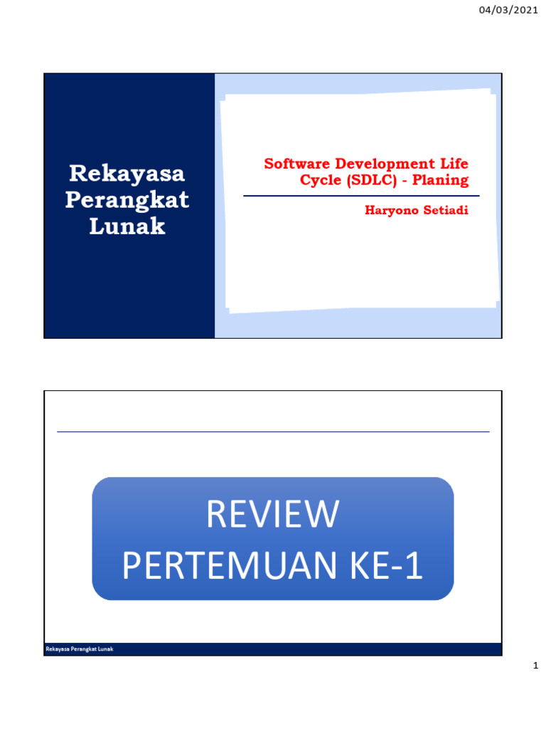 RPL - Pertemuan 2 - Planing - System Request | PDF | Software Engineering | Engineering