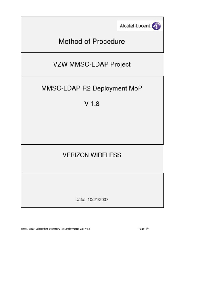 r2mop_v1_mmsc-Ldap Release 2 Deploy | PDF | Web Server | Internet & Web r2mop_v1_mmsc-Ldap Release 2 Deploy | PDF | Web Server | Internet & Web