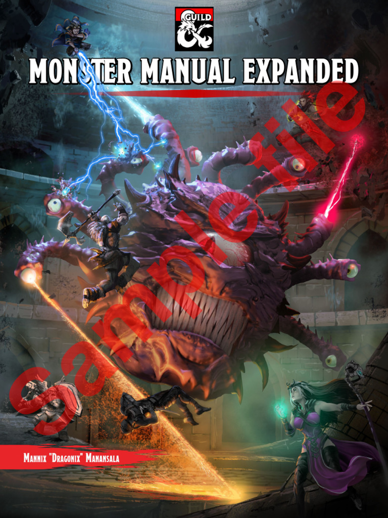 Monster Manual Ecpanded | PDF