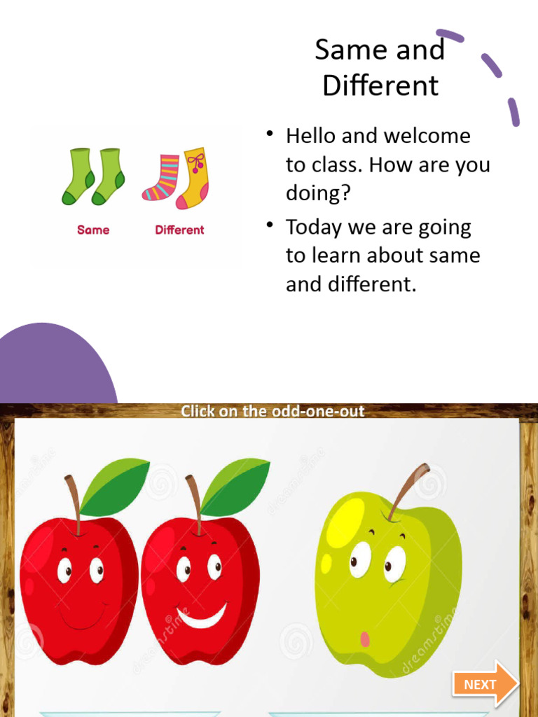 Understanding Same and Different Concepts | PDF