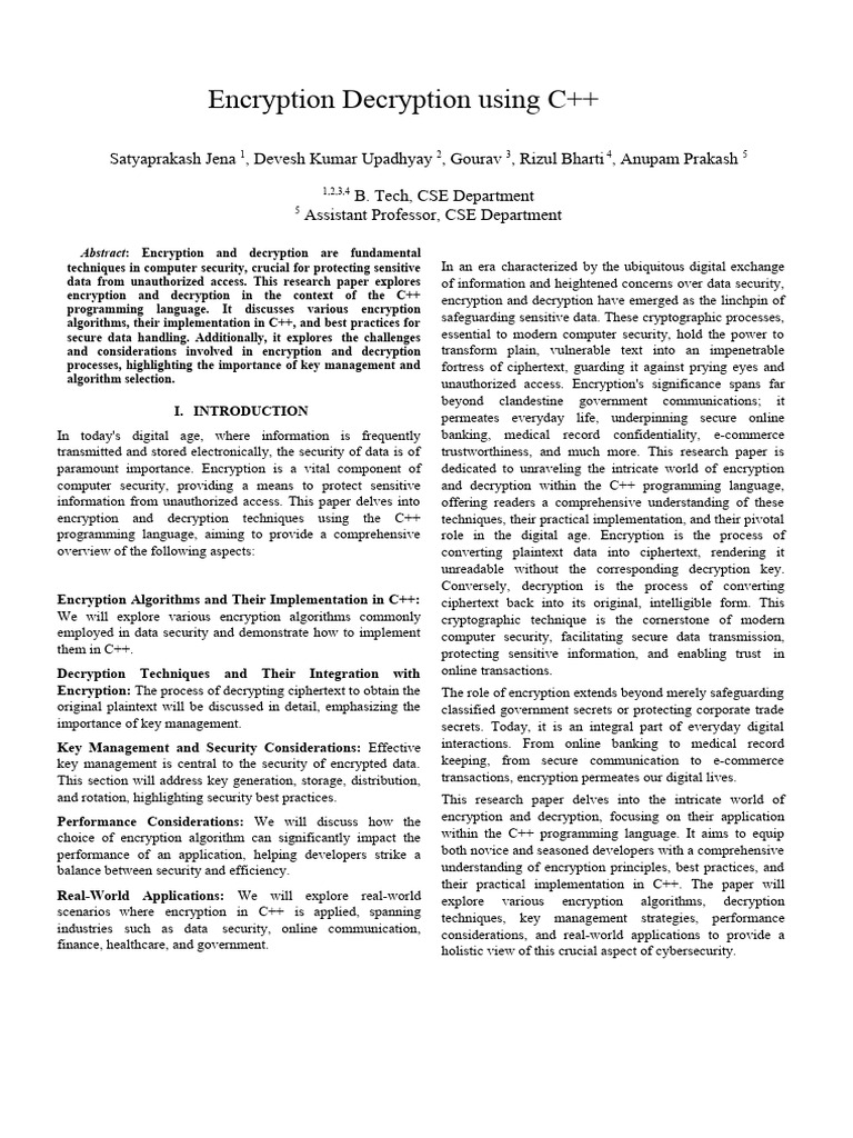 8 Submission | Download Free PDF | Encryption | Cryptography