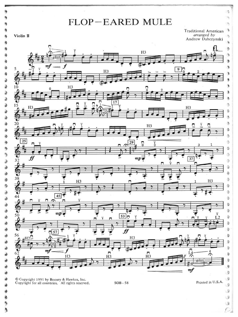 Flop - Eared Mule - V2 | PDF