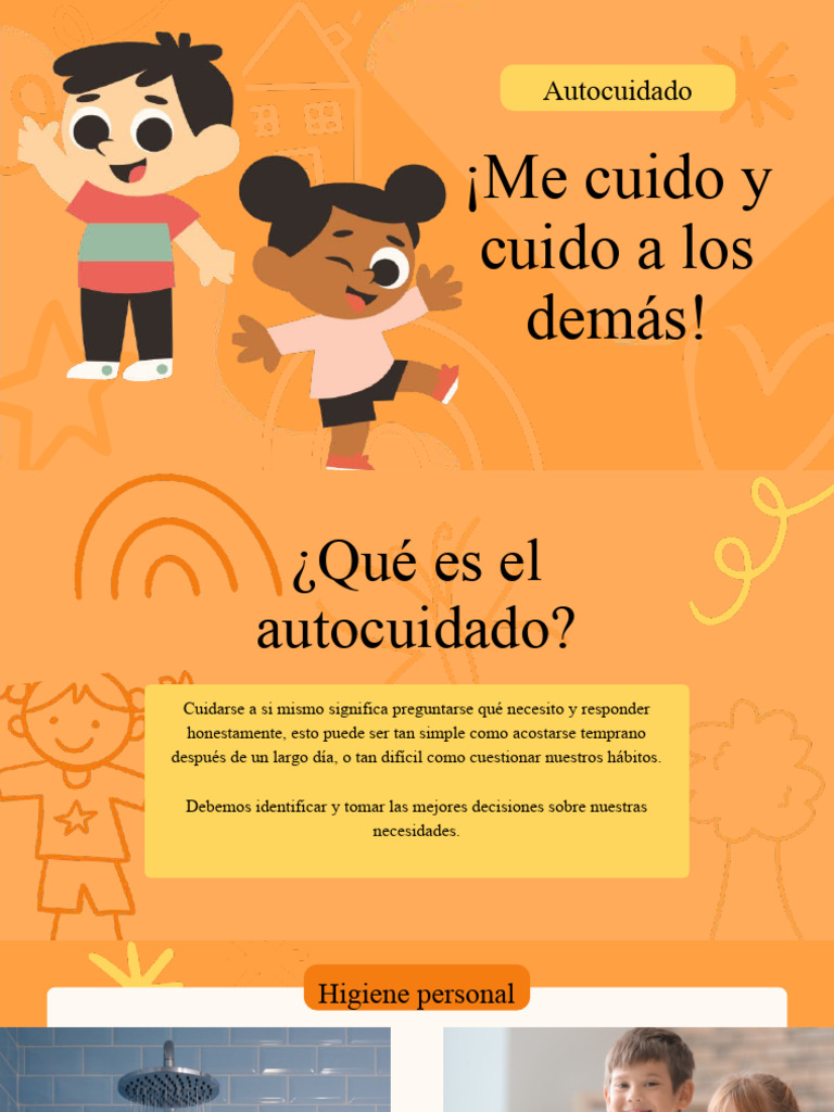 Autocuidado y Higiene Personal Infantil | PDF