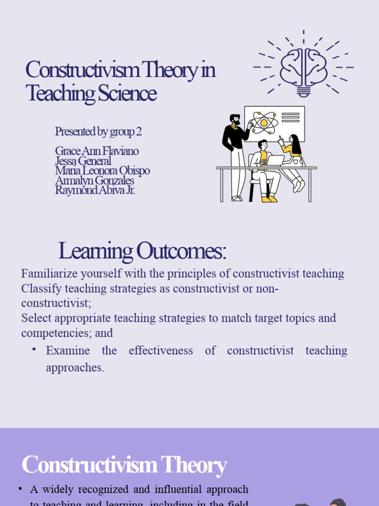 Constructivism-Theory-In-Teaching-Science - Group-2 Flaviano General ...