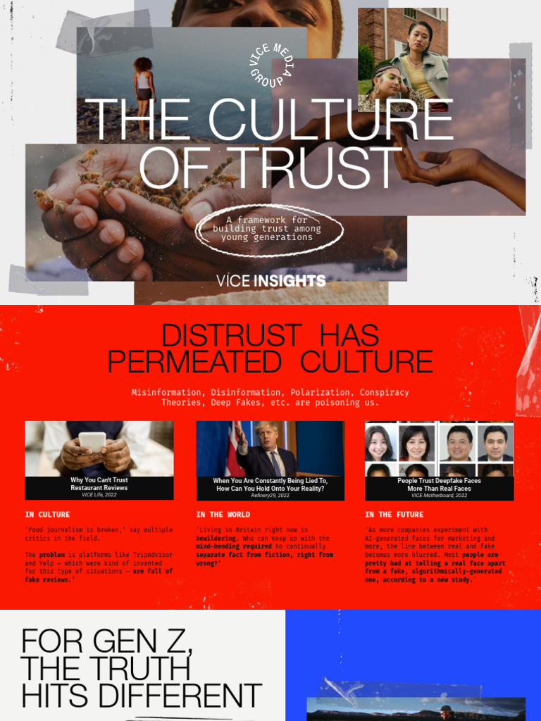 The Culture of Trust | PDF | Brand | Creativity
