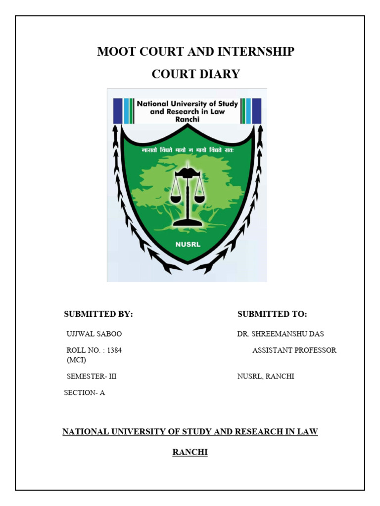 Court Diary | PDF | Witness | Justice