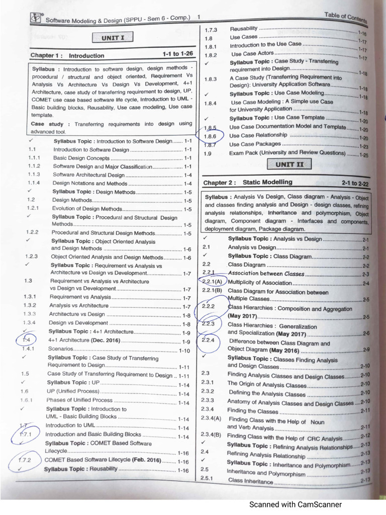 (SMD) Software Modelling and Design Text Book | PDF