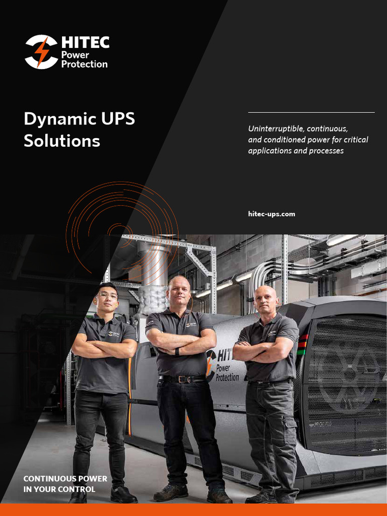 Dynamic Rotary UPS PowerPro | PDF | Power Inverter | Power (Physics)