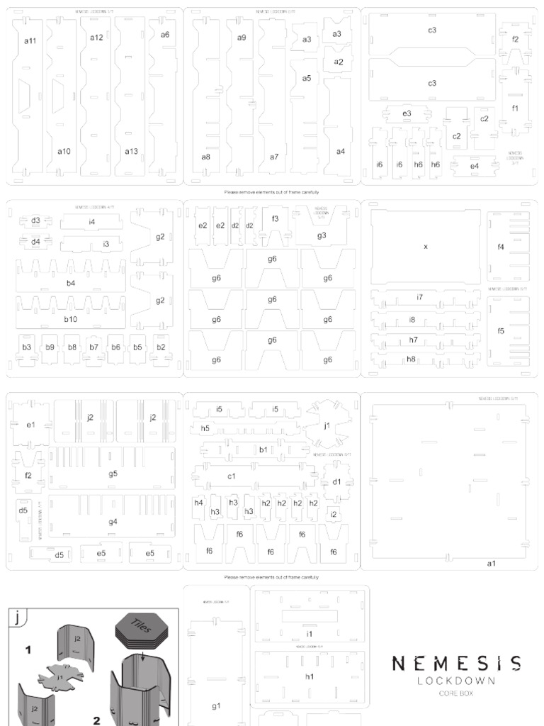 Nemesis Lockdown Core Box Manual. | PDF