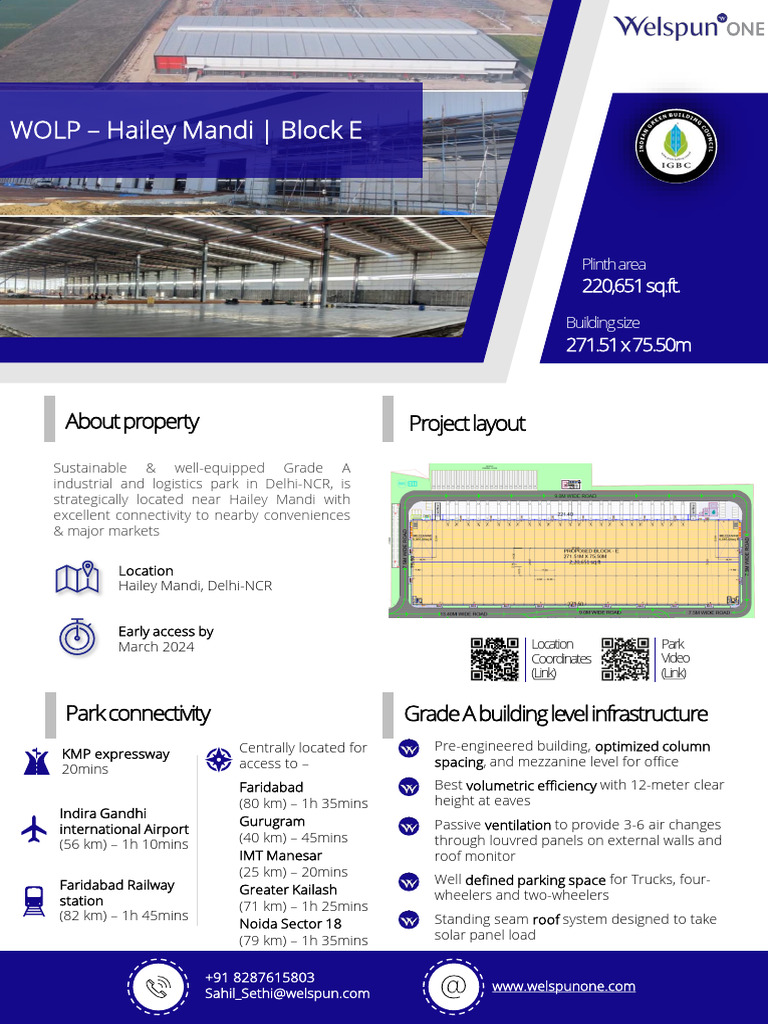 WOLP Hailey Mandi | PDF | Building Engineering