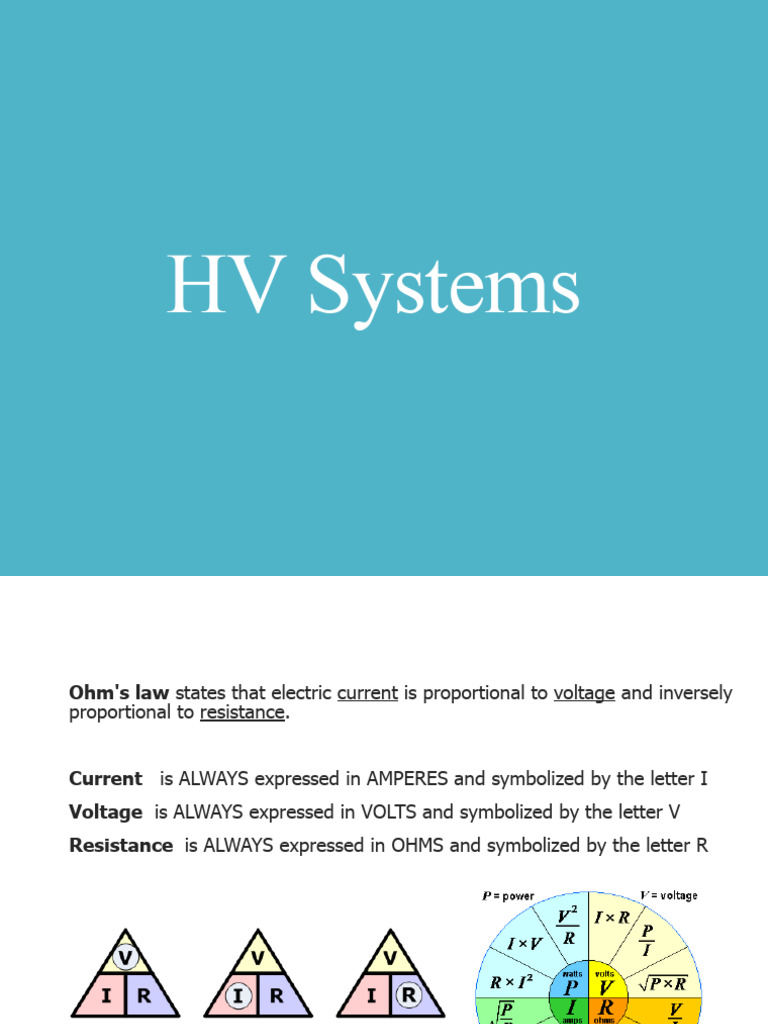 11 - 20!21!22 Basic HV Theory | Download Free PDF | Ac Power ...