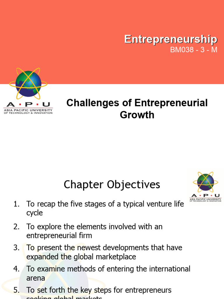 9 10 Challenges of Entrepreneurial Growth | PDF | Entrepreneurship ...