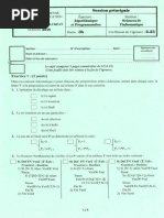 Bac Sti Principale Juin 2023 | PDF