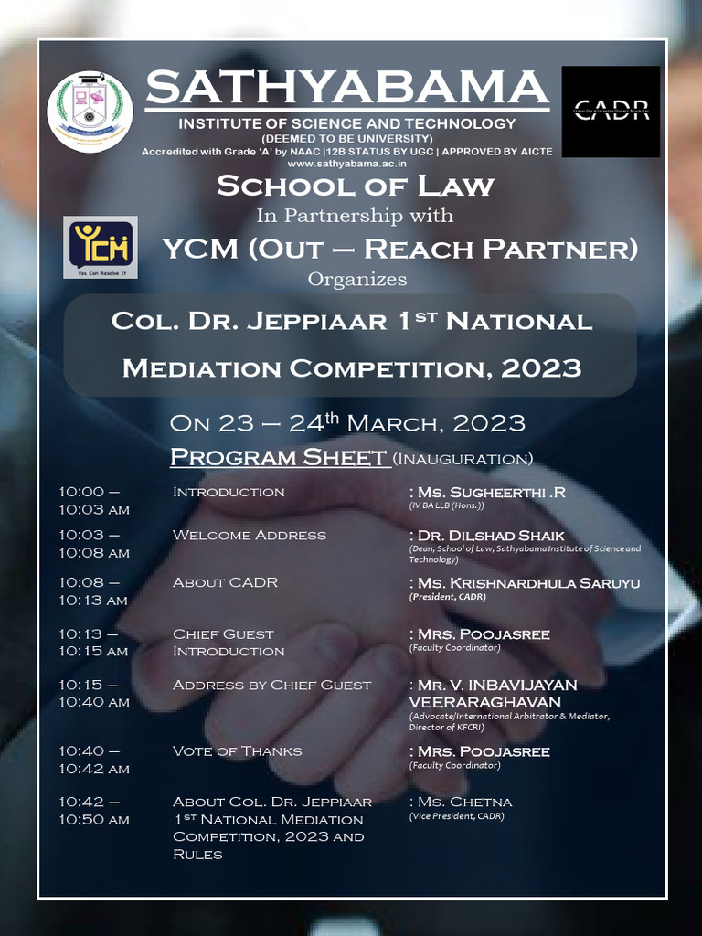 Program Sheet | PDF | Educational Stages | Higher Education