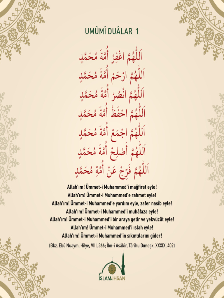 Umumi Dualar | PDF