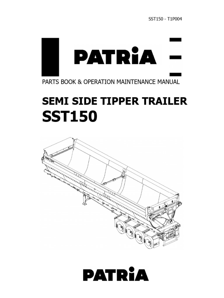 Partbook SST150 - T1P004 | PDF | Axle
