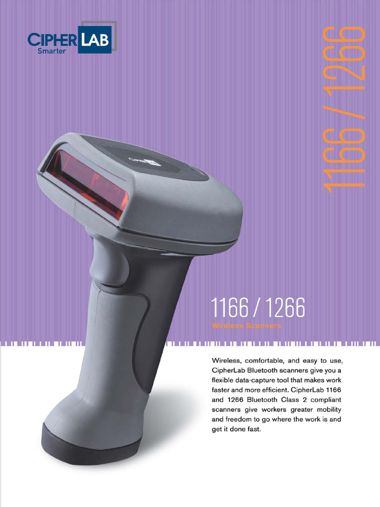 CipherLab 1266 (E) | PDF