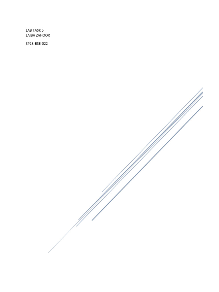SP23 BSE 022 - Labtask | Download Free PDF | Computer Programming | Software Engineering