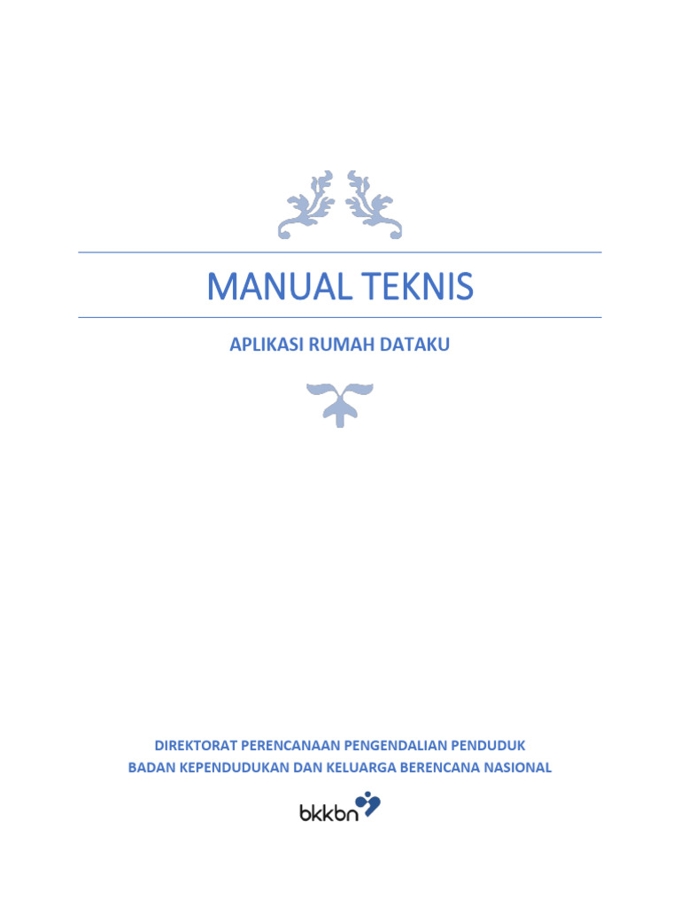 Panduan Aplikasi Rumah DataKu | PDF