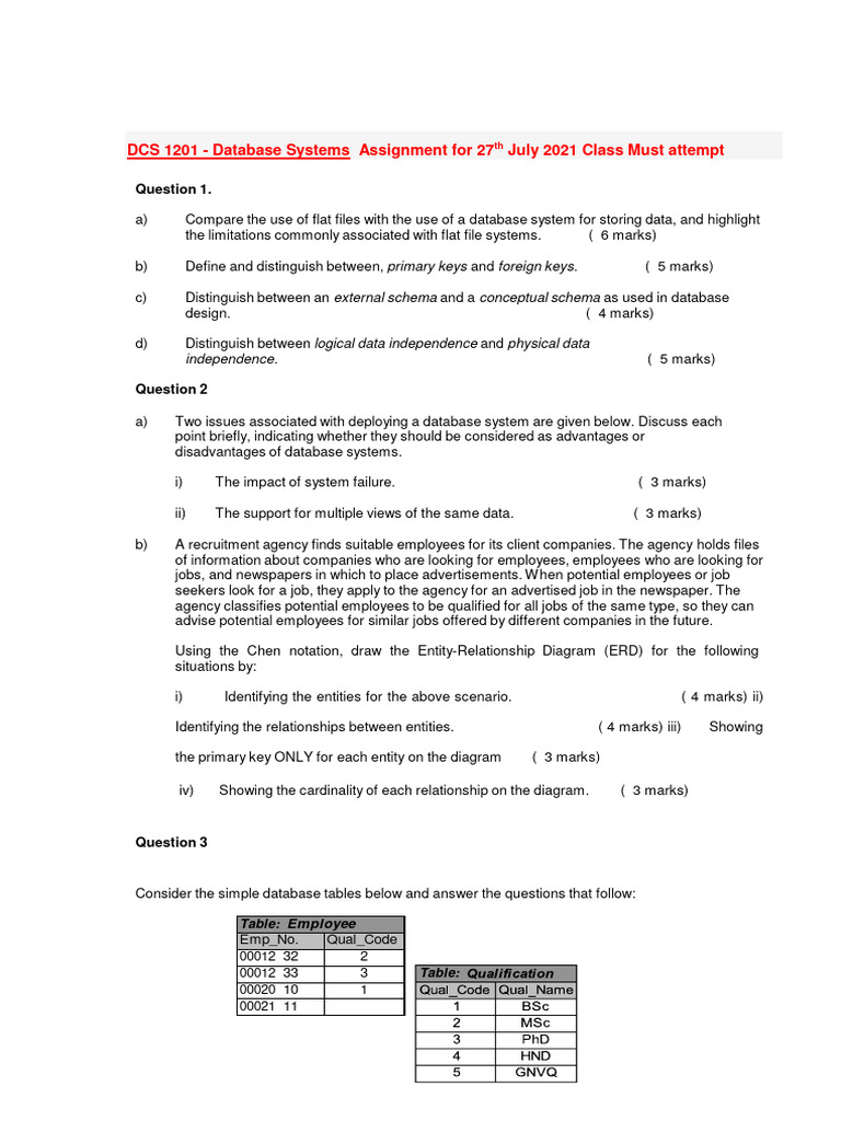 DCS 1201 Cat 5 | PDF | Conceptual Model | Databases