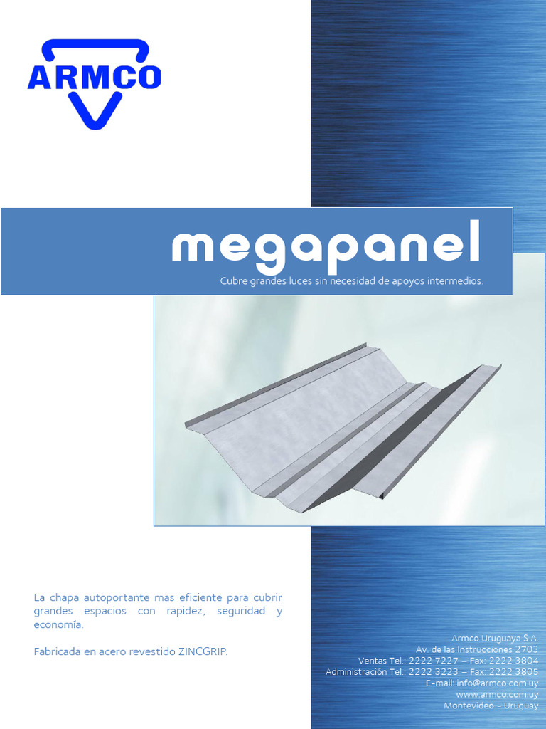 Megapanel | PDF | Materiales | Ingeniería mecánica