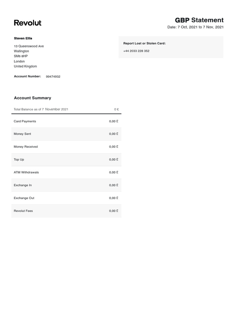 Revolut Pers | Download Free PDF | Money | Financial Services