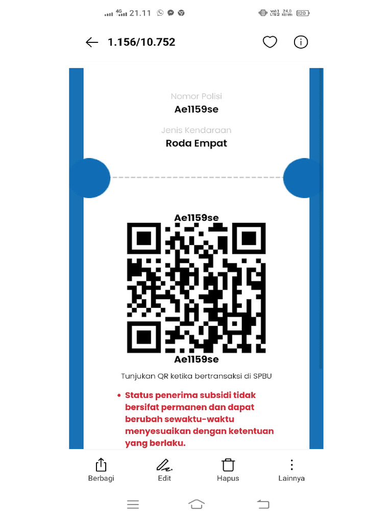 Barcode BBM Solar | PDF