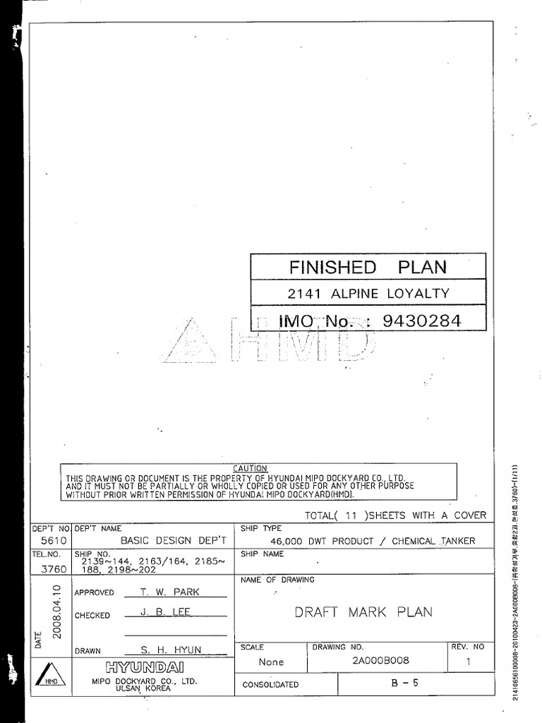 B-5 Draft Mark Plan | PDF