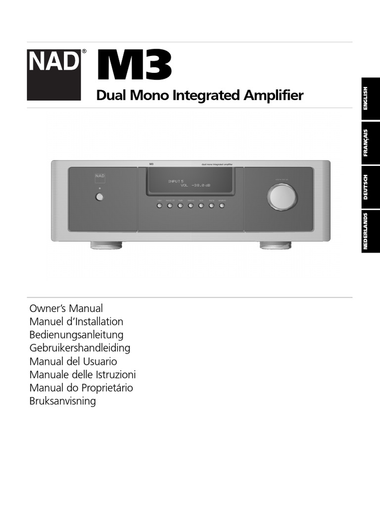 M3ENG | PDF | Amplifier | Ac Power Plugs And Sockets