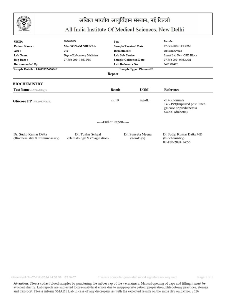 SVLT Lab Report Details | PDF