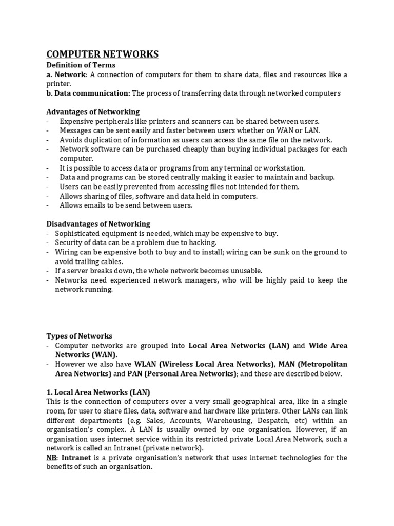 Computer Networks | PDF