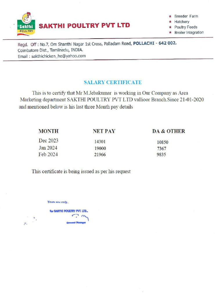 Salary Slip | PDF