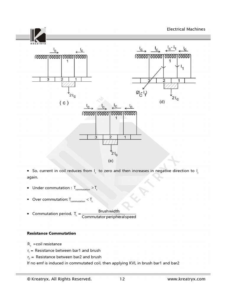 Electrical Machines (GAte Pratice NOtes) - 12-15 | PDF | Electric Power ...