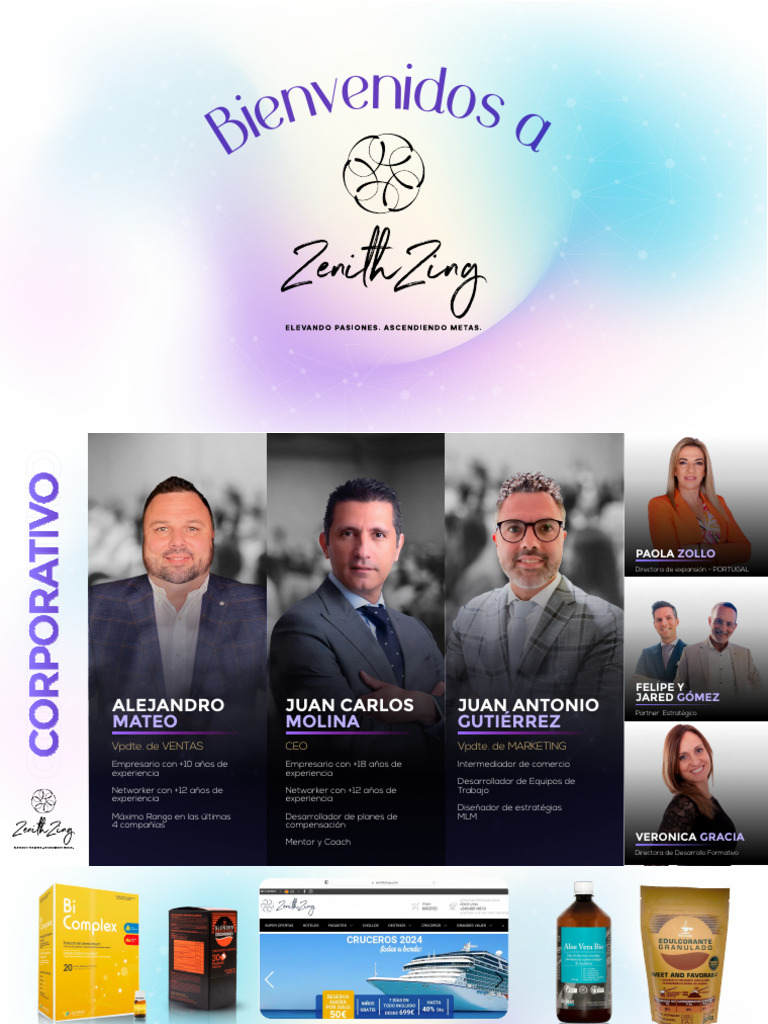 Presentación Zenith Zing-Es | PDF | Economias | Business