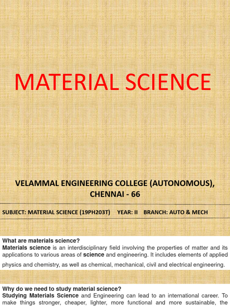 Unit 1 Ms | PDF | Phase (Matter) | Steel