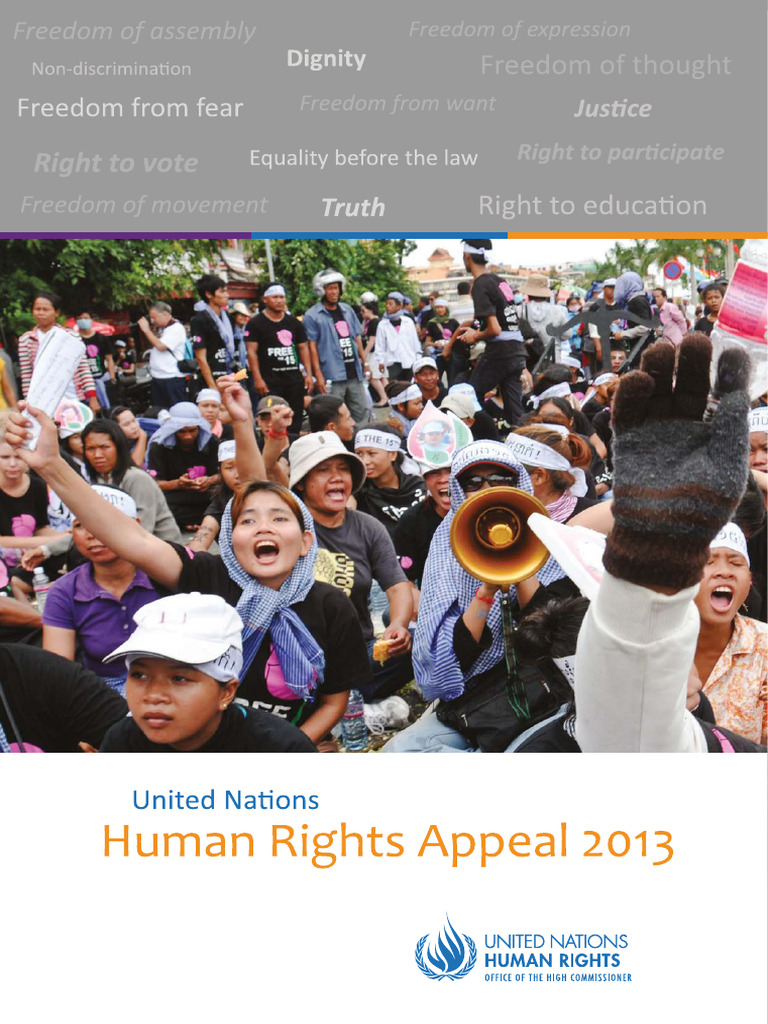 OHCHR Human Rights Appeal 2013 | PDF | Human Rights | Africa