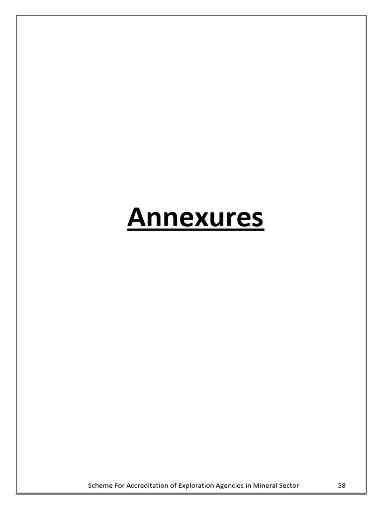 Forms and Formats Annexures AEA | PDF | Signature | Laboratories