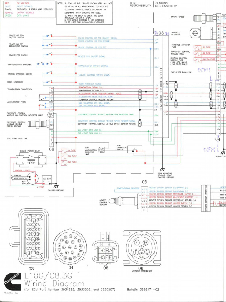 C8.3G Wiring Diagram | PDF