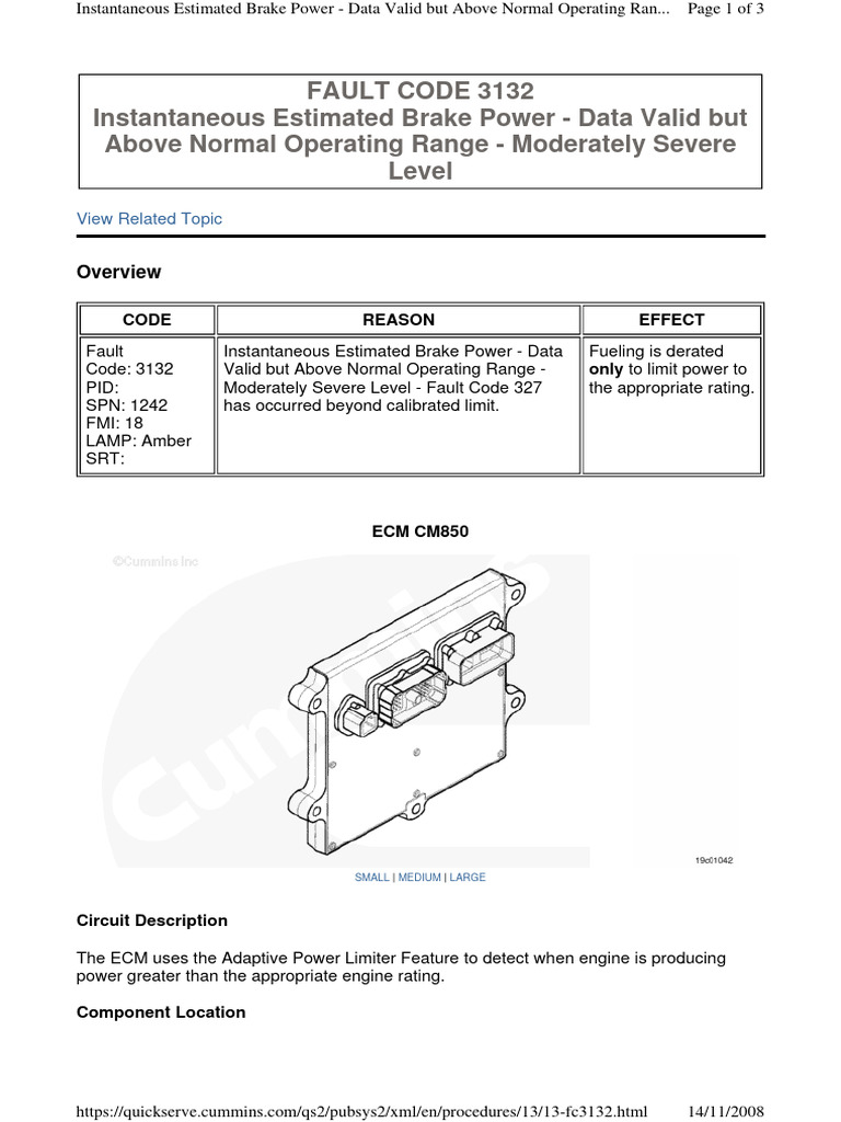 FC 3132 | PDF | Troubleshooting | Fault (Geology)