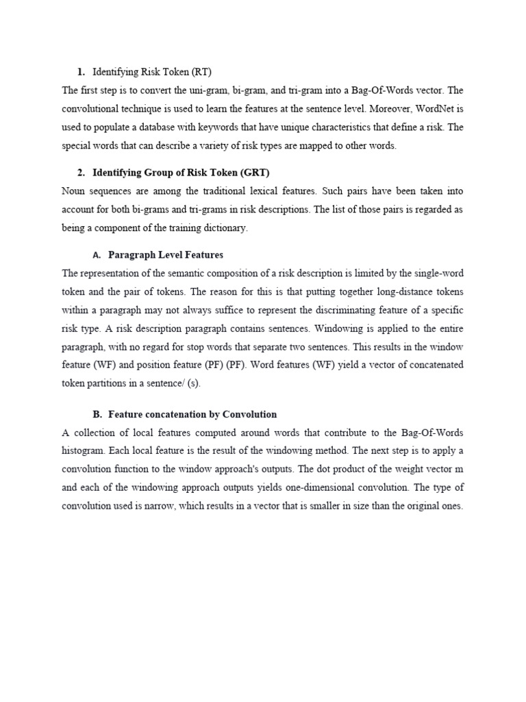 Identifying Risk Token | PDF