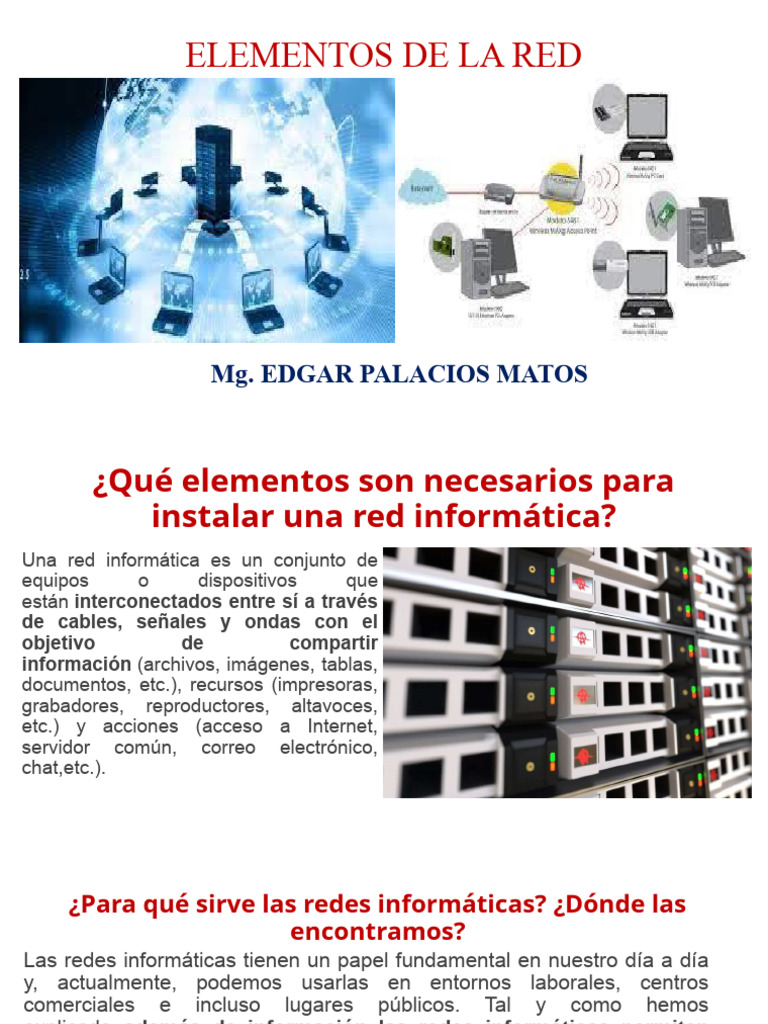 Elementos Clave para Redes Informáticas | PDF | Red de computadoras | Enrutador (Computación)
