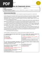 Cuadernillo de Comprension Lectora 7mo | PDF