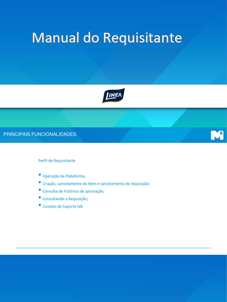 LINEA Manual Requisitante V1 | PDF | Informática