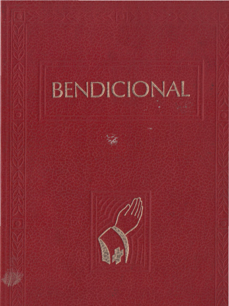 Bendicional Católico - Ritual Bendiciones | PDF | Bendición | eucaristía