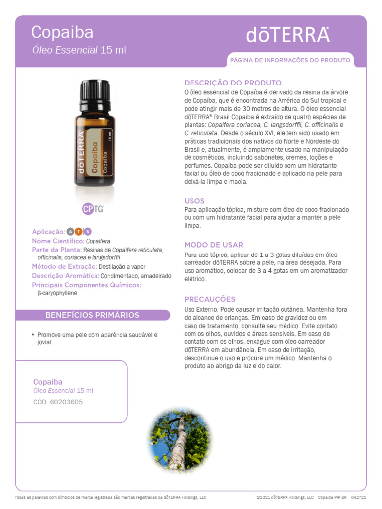Copaiba Oil | PDF