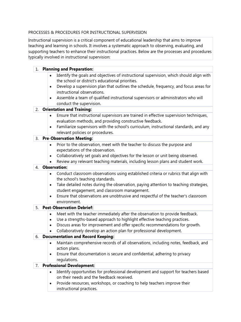 PROCESSES | PDF | Teachers | Behavior Modification