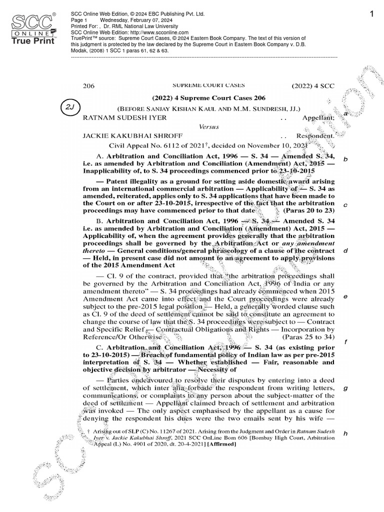 Judgement Compilation | PDF | Supreme Court Of The United States ...