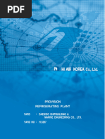 Provision Ref - Plant | PDF | Air Conditioning | Refrigeration