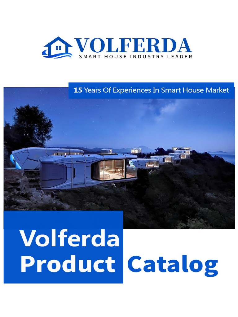 Volferda Capsule House Product Catalog | PDF | Door | Lamination